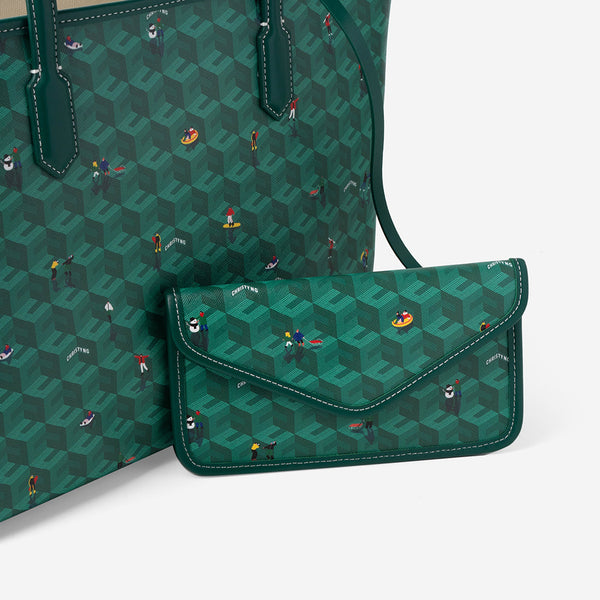 Russo Monogram Tote Xmas Edition | Christy Ng International Pte. Ltd.