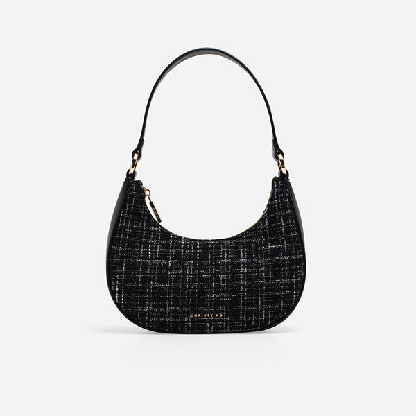 Julieta Tweed Hobo Bag | Christy Ng International Pte. Ltd.